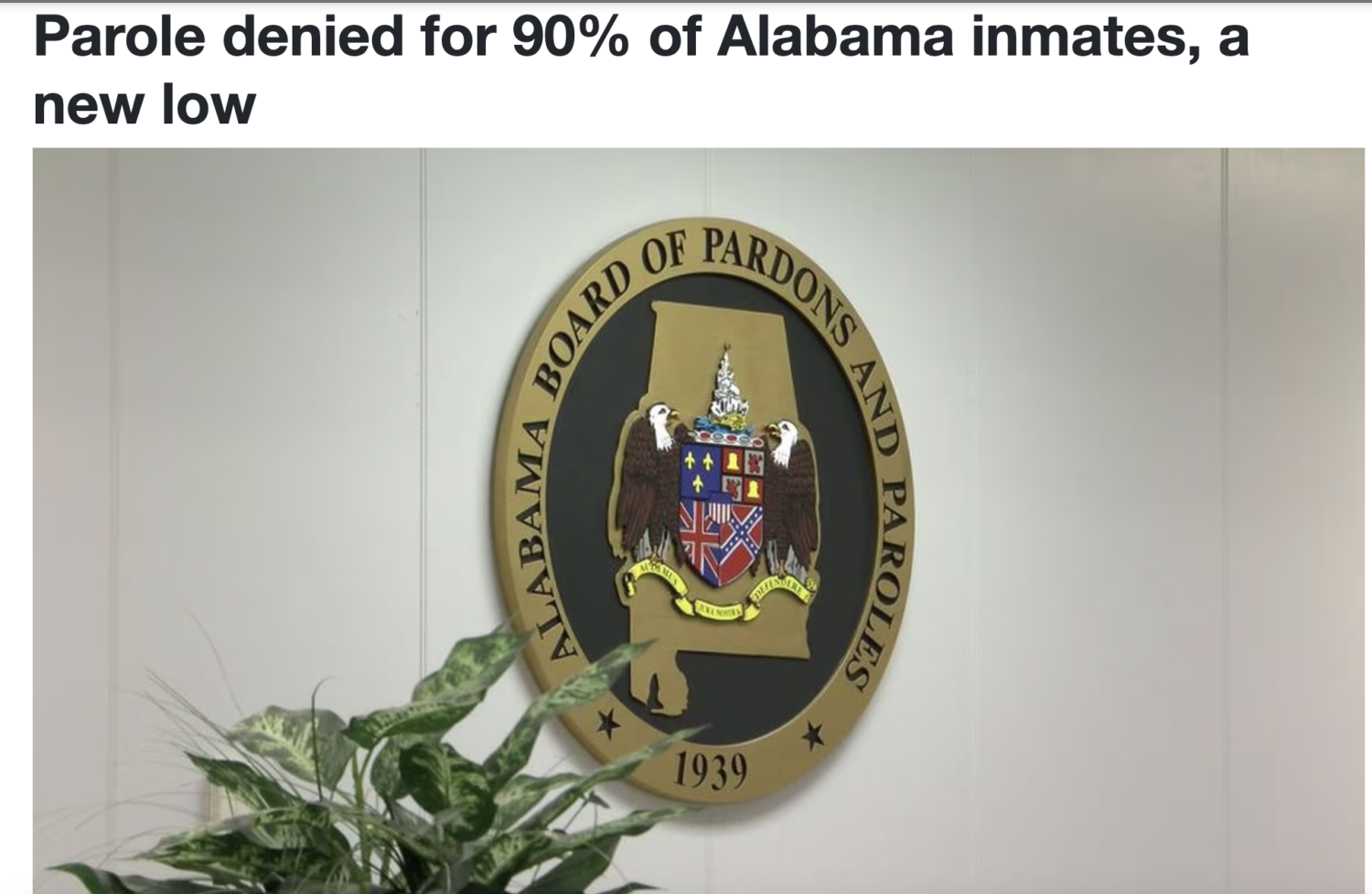 Four Years After the U.S. Department of Justice Warning, Alabama's ...